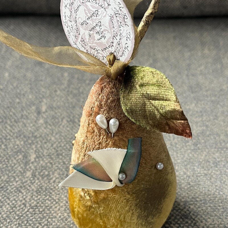 Pear Pincushion - Etsy