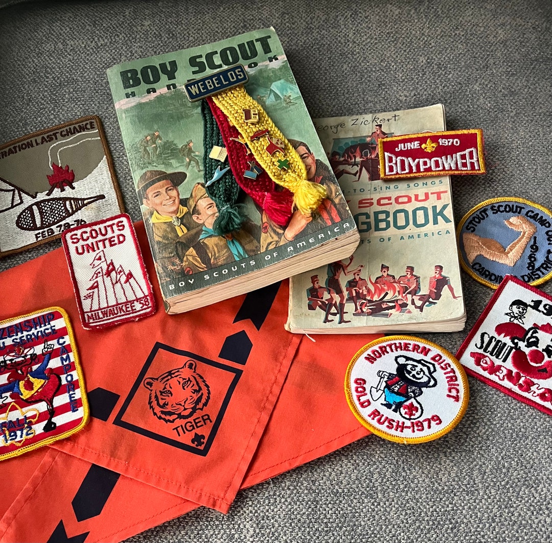 Vintage Boy Scout Books and Badges - Etsy