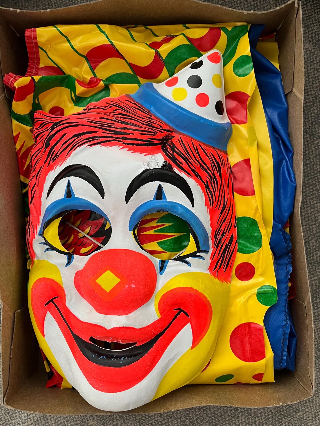 1973 Clown Halloween Costume - Etsy