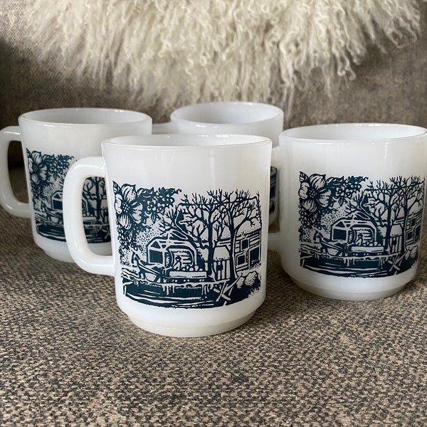 Glasbake Coffee Mugs - Etsy