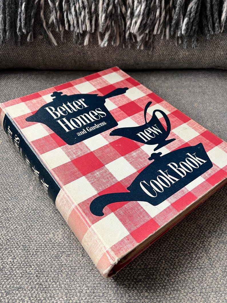Better Homes & Gardens New Cook Book 1953 - Etsy