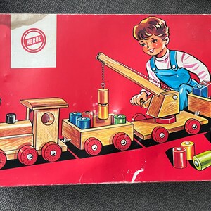 Vintage German Heros Train Set - Etsy