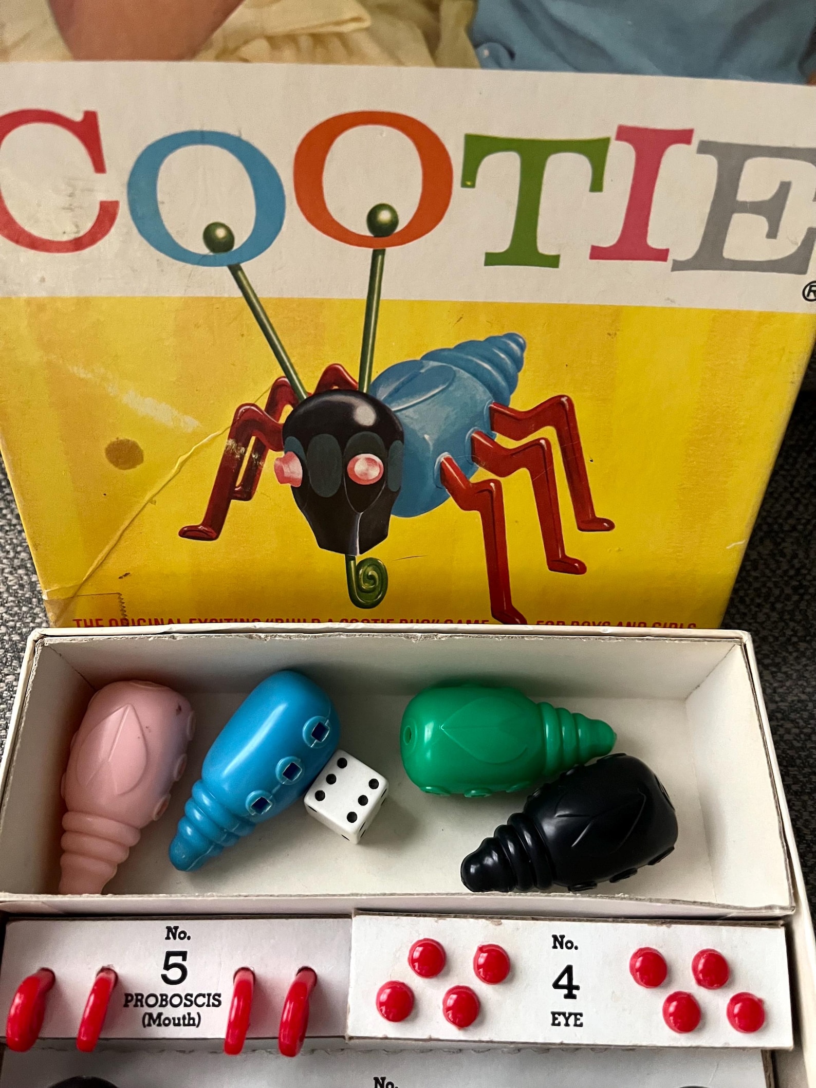 1966 Cootie Game - Etsy
