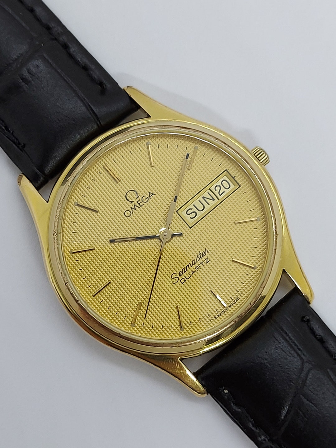 Fantastic Vintage 1980 Omega Seamaster Quartz 1437 - Etsy