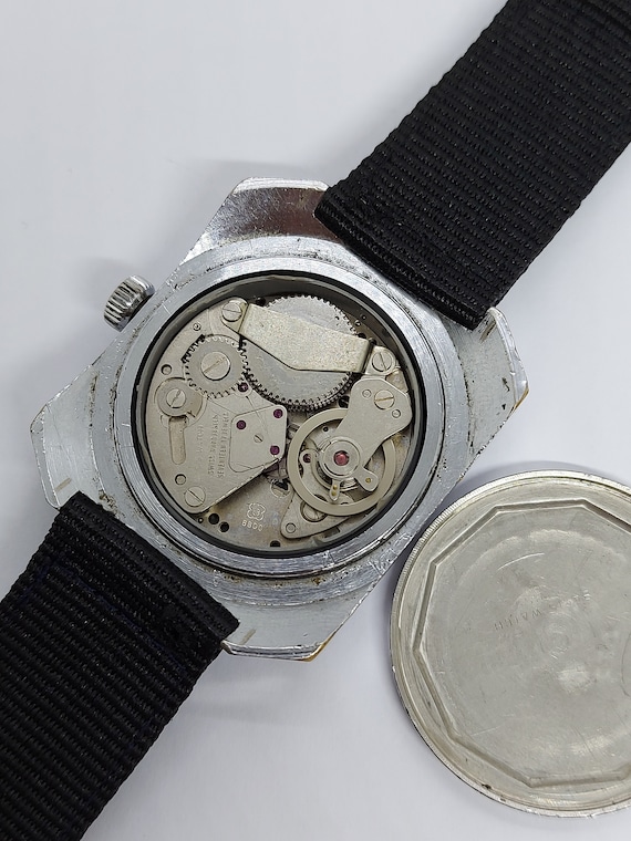 Vintage 1960 Basis World Time Manual Diver Men's Watc… - Gem