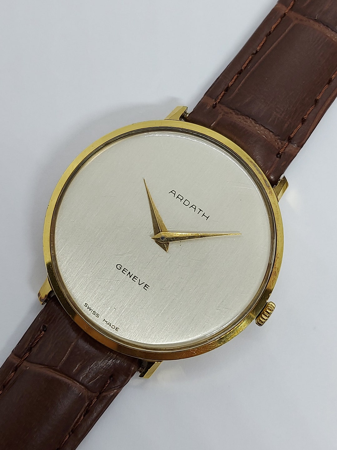 Vintage Ardath Manual Gold Plated Men's Watch Fully Serviced 1960. - Etsy