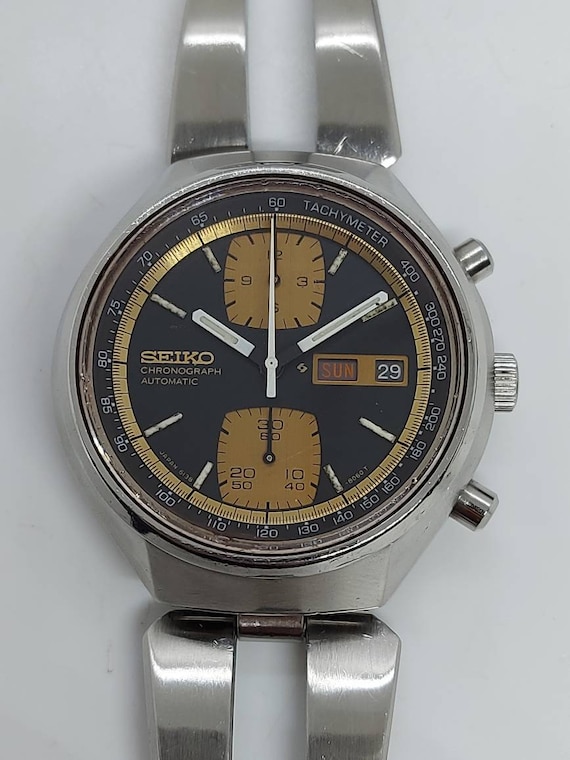 Vintage Seiko Chronograph 6138-8030 "John Player" Aut… - Gem