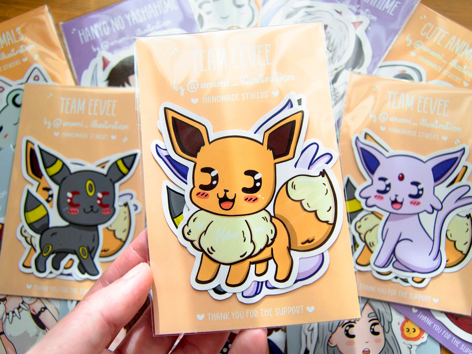 Pokemon eevee evolutions Eevee evolutions sticker pack | Etsy