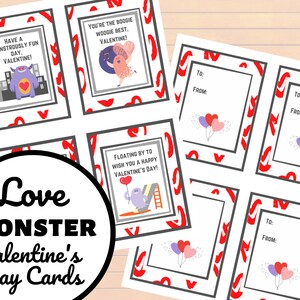 Monster Valentines, Valentine's Day Cards, Valentines, Kids Valentines ...