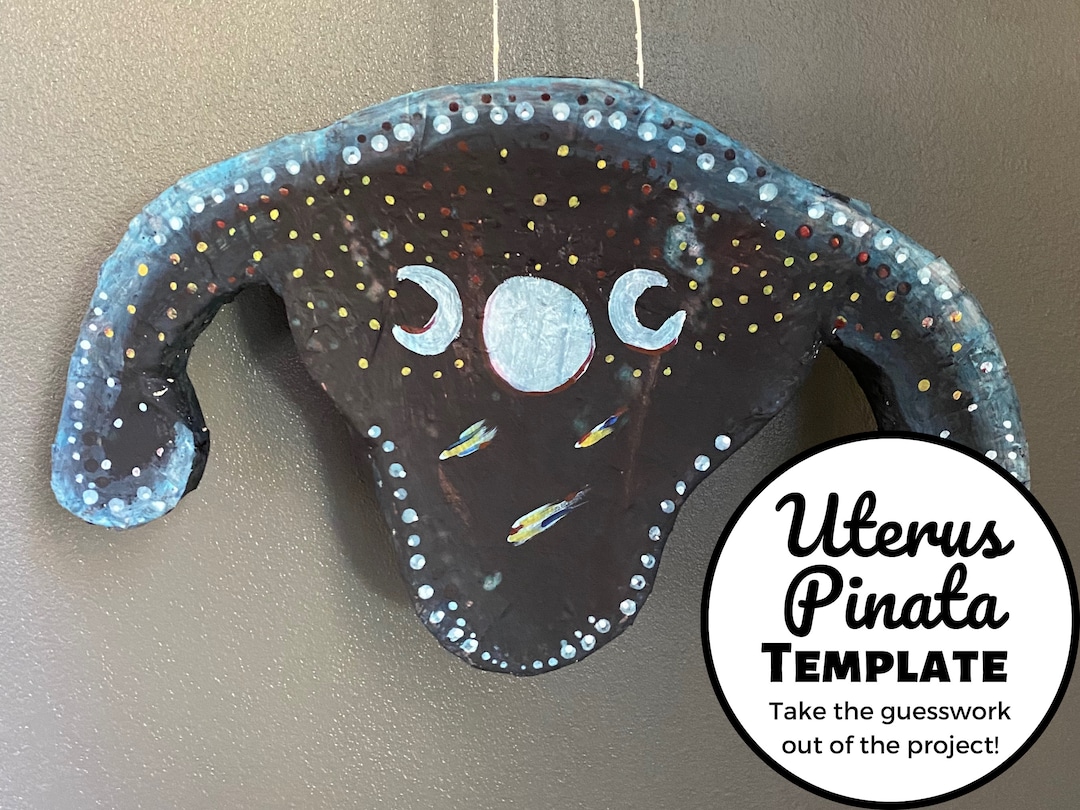 Uterus Pinata, Period Party Supplies, Period Party Games, How to Make a ...