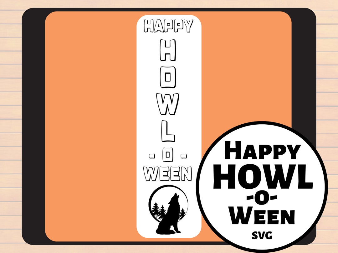 Halloween SVG, Werewolf SVG, Full Moon SVG, Halloween Decor, Halloween ...