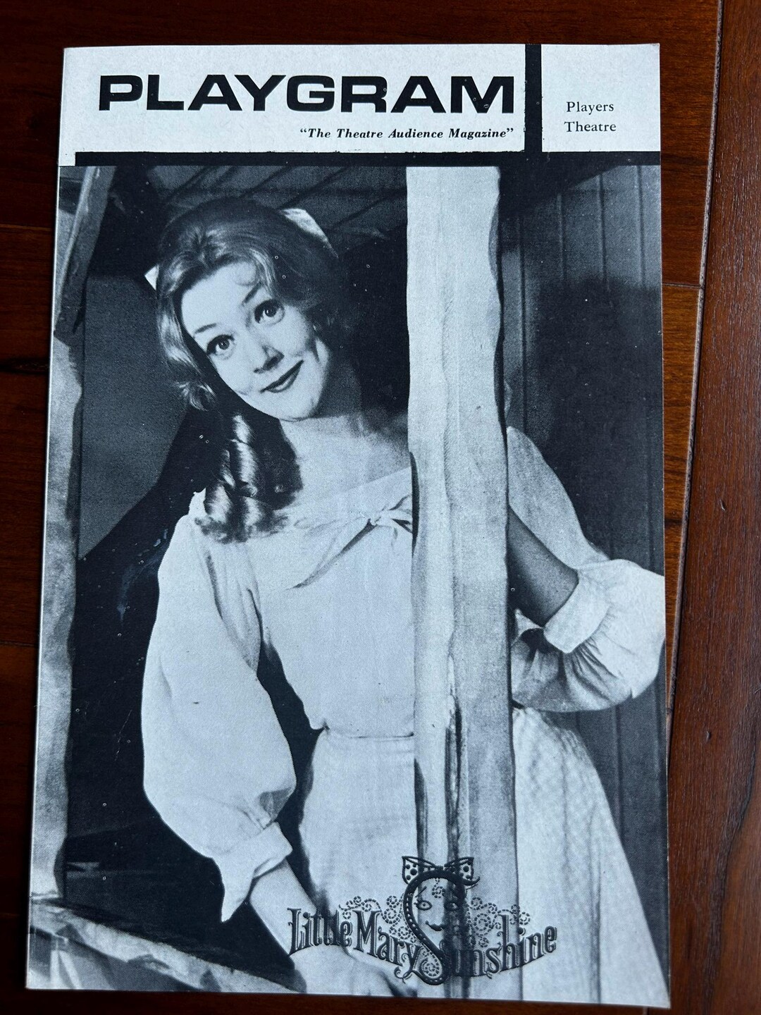 Vintage 1961 Playgram Magazine – Little Mary Sunshine – Players Theatre ...