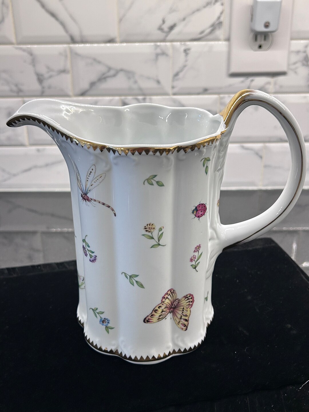 Godinger Primavera 32 Oz Pitcher - Etsy