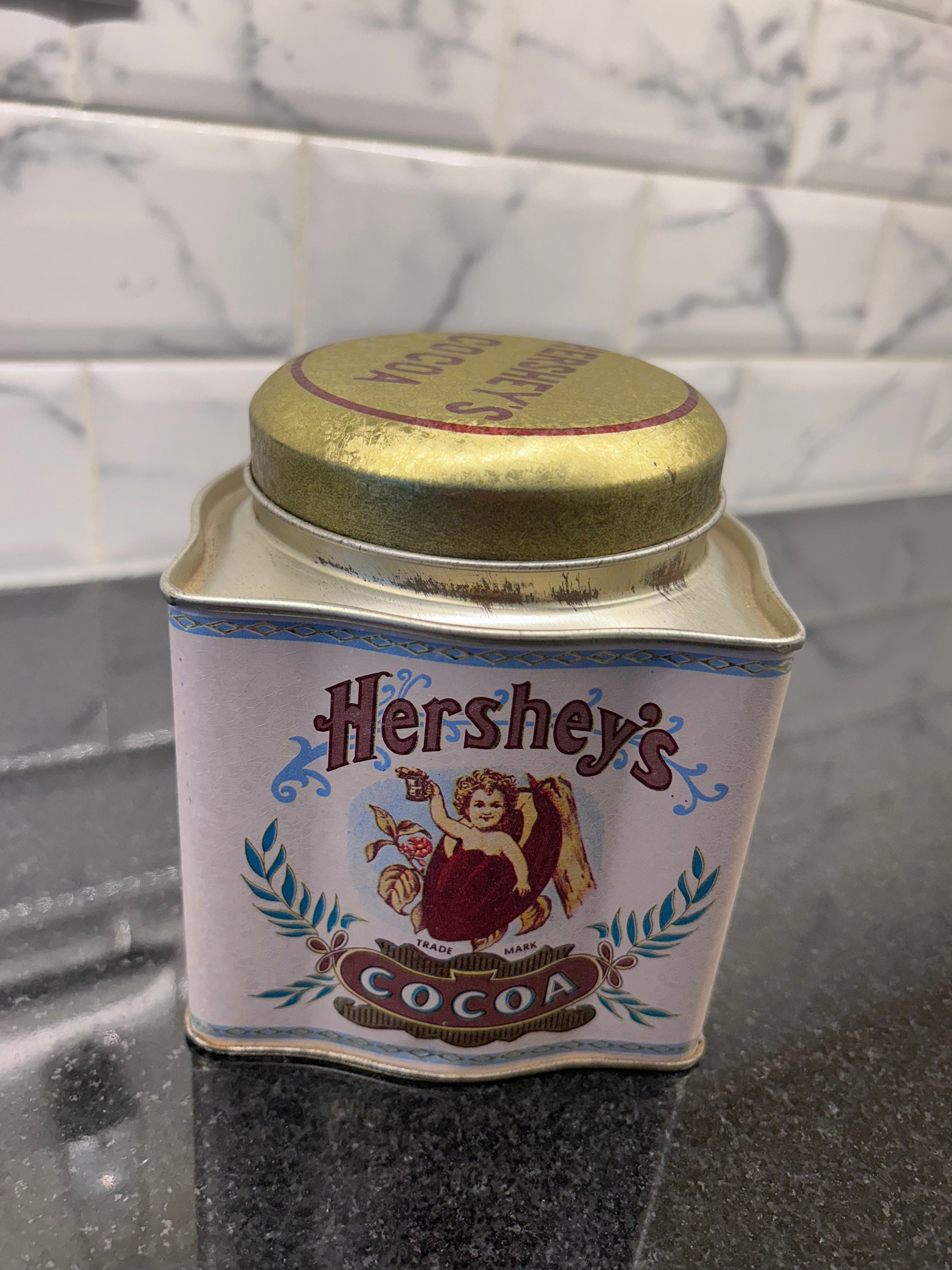 Vintage Hershey's Cocoa Tin Canister Can Bristolware - Etsy