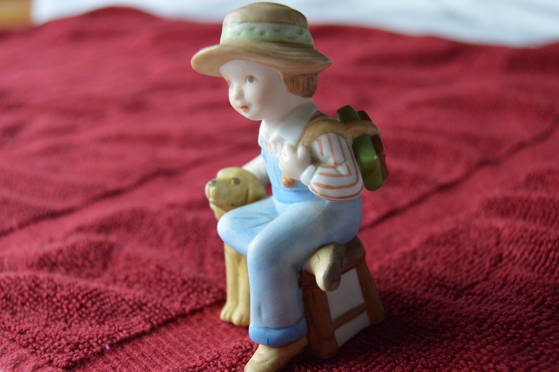 Vintage Holly Hobbie Figurine Robby Hobbie W/ His Dog - Etsy UK