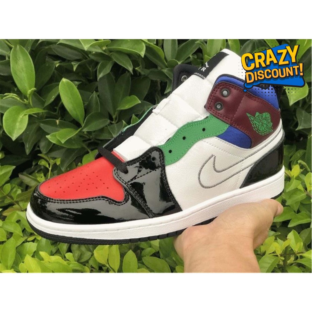 Jordan 1 Mid Se Multi Color Men Shoes Women Sneakers - Etsy