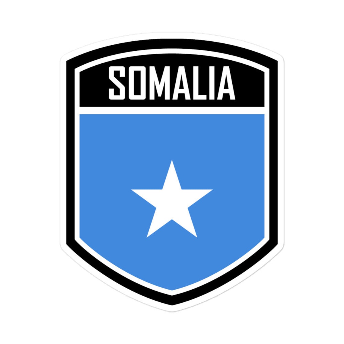Somalia Flag Emblem Stickers - Wear Your Somali Heritage With Pride - Etsy
