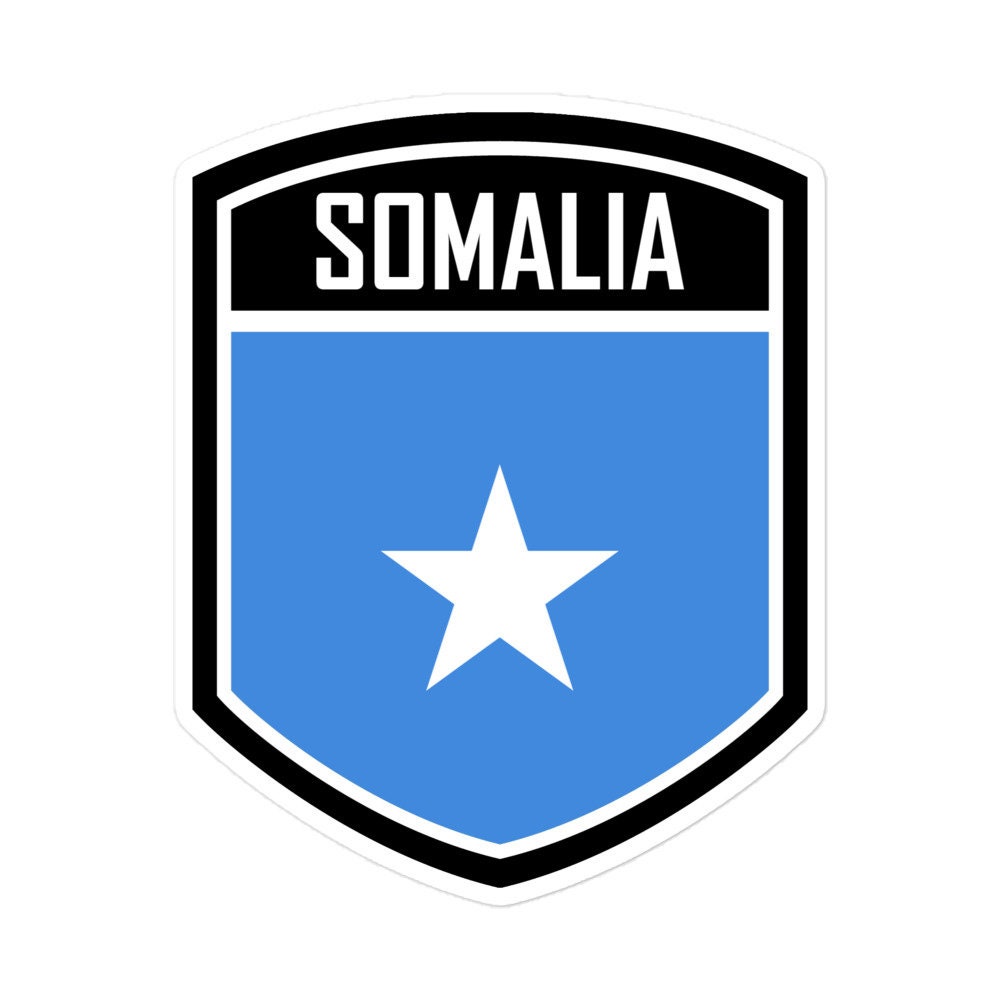 Somalia Flag Emblem Stickers - Wear Your Somali Heritage With Pride - Etsy