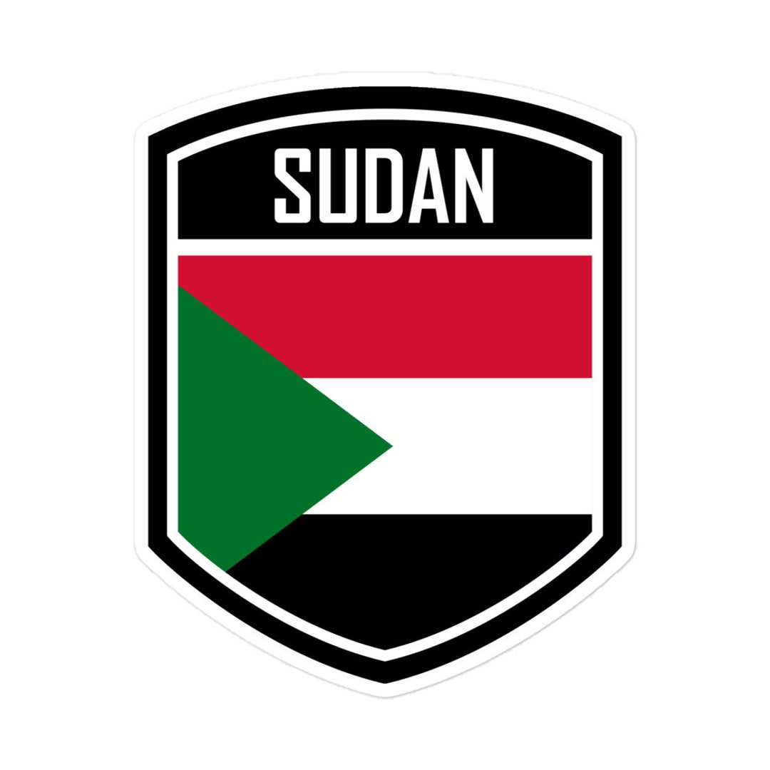 Sudan Flag Emblem Stickers - Show Your Patriotism! - Etsy