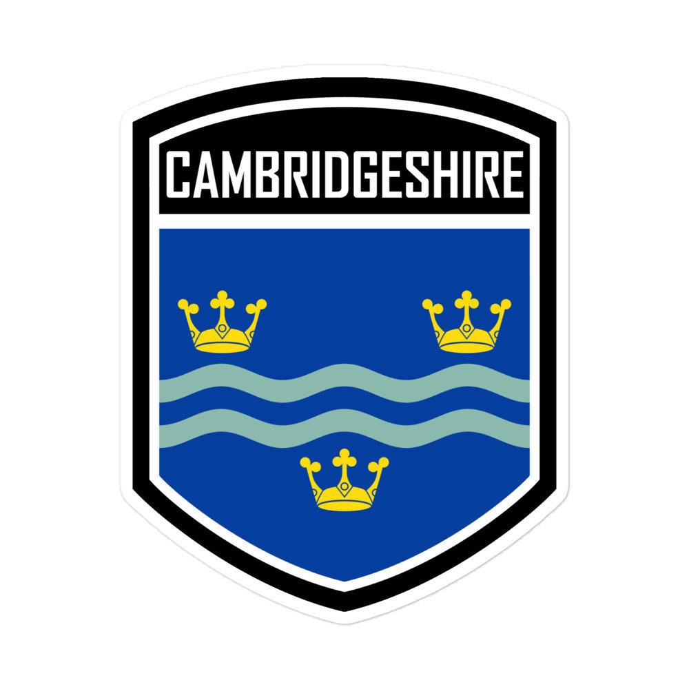 Cambridgeshire County England Flag Emblem Stickers - Etsy