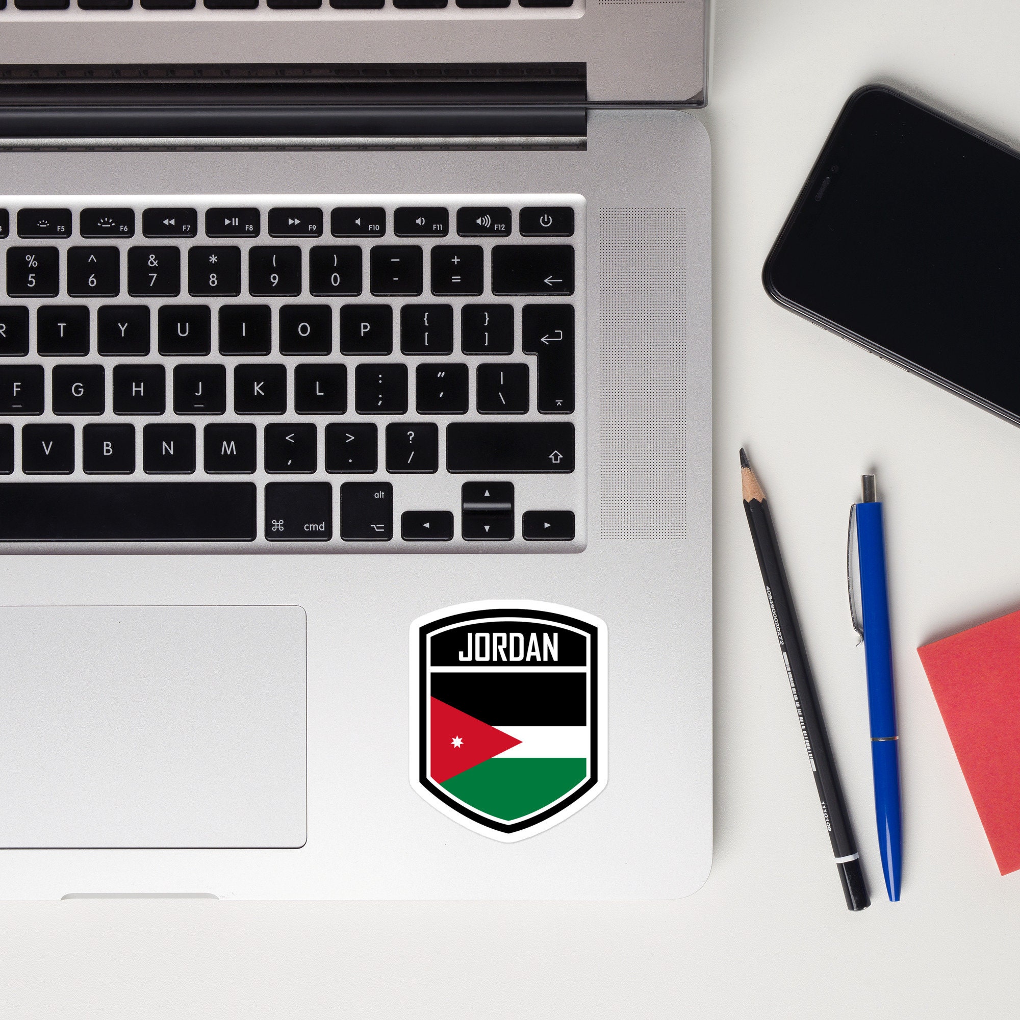 Jordan Flag Emblem Stickers - Etsy