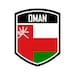 Oman Flag Emblem Stickers Express Your Omani Pride With Style - Etsy