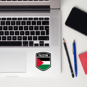 Palestine Flag Emblem Stickers - Etsy