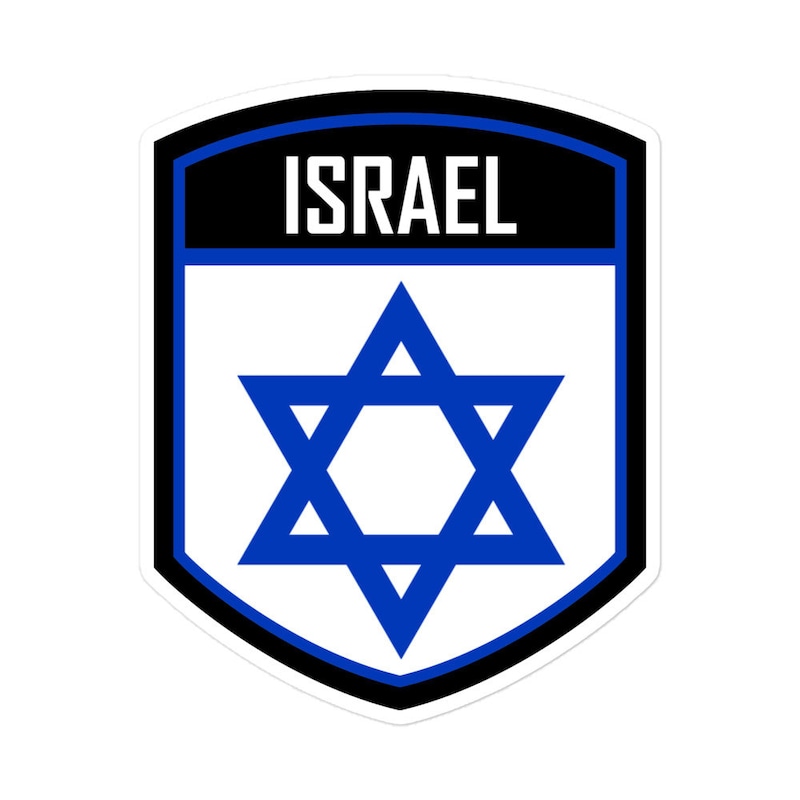 Israel Sticker - Etsy