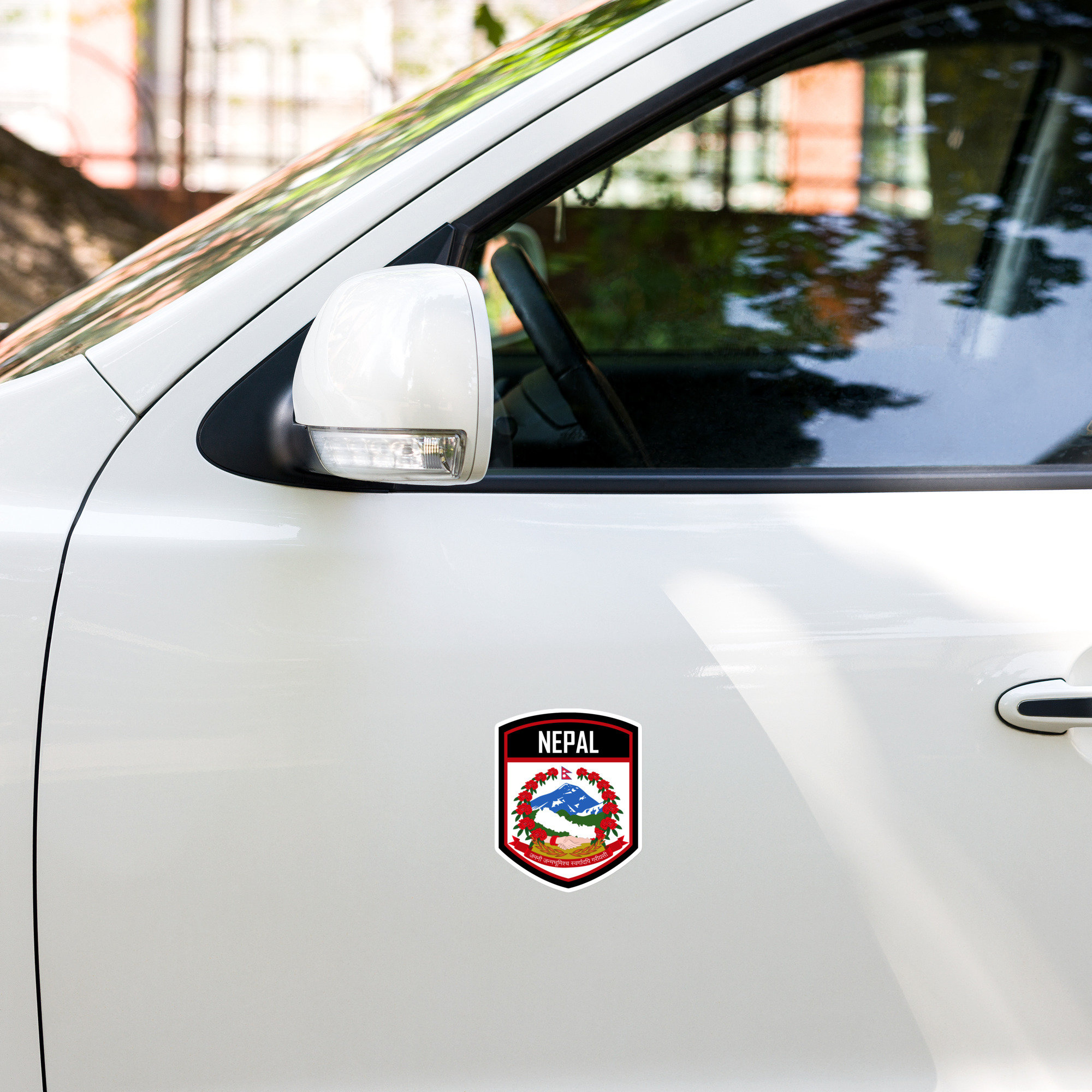 Nepal Coat of Arms Emblem Stickers - Etsy