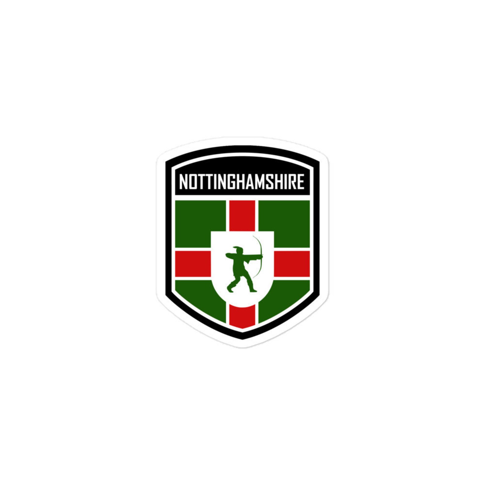 Nottinghamshire County England Flag Emblem Stickers - Etsy