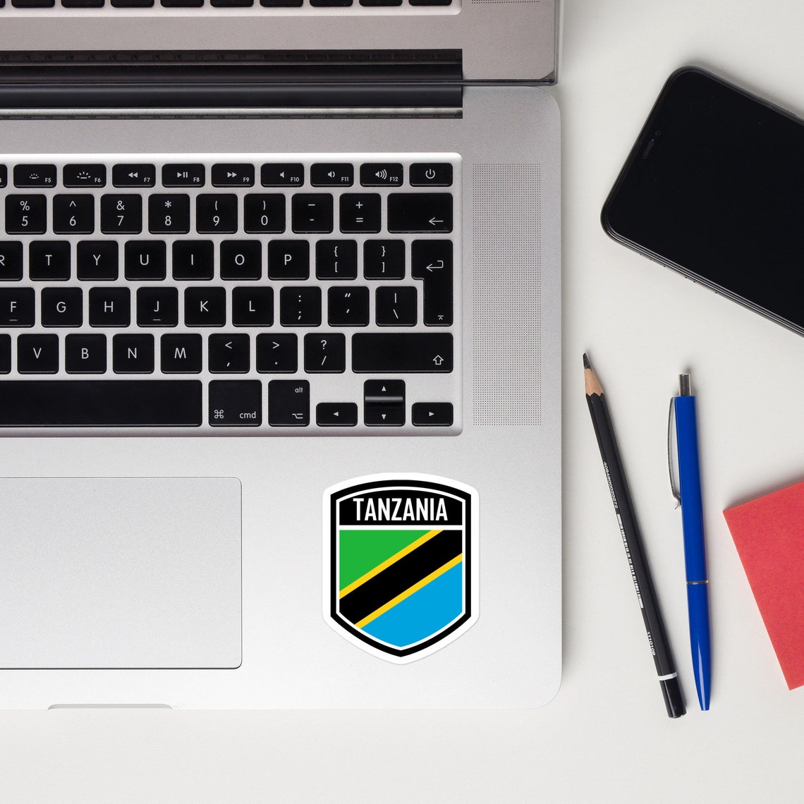 Show Your Pride With Tanzania Flag Emblem Stickers - High-quality and ...