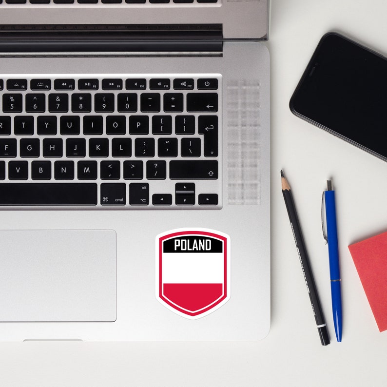 Poland Flag Emblem Stickers - Etsy