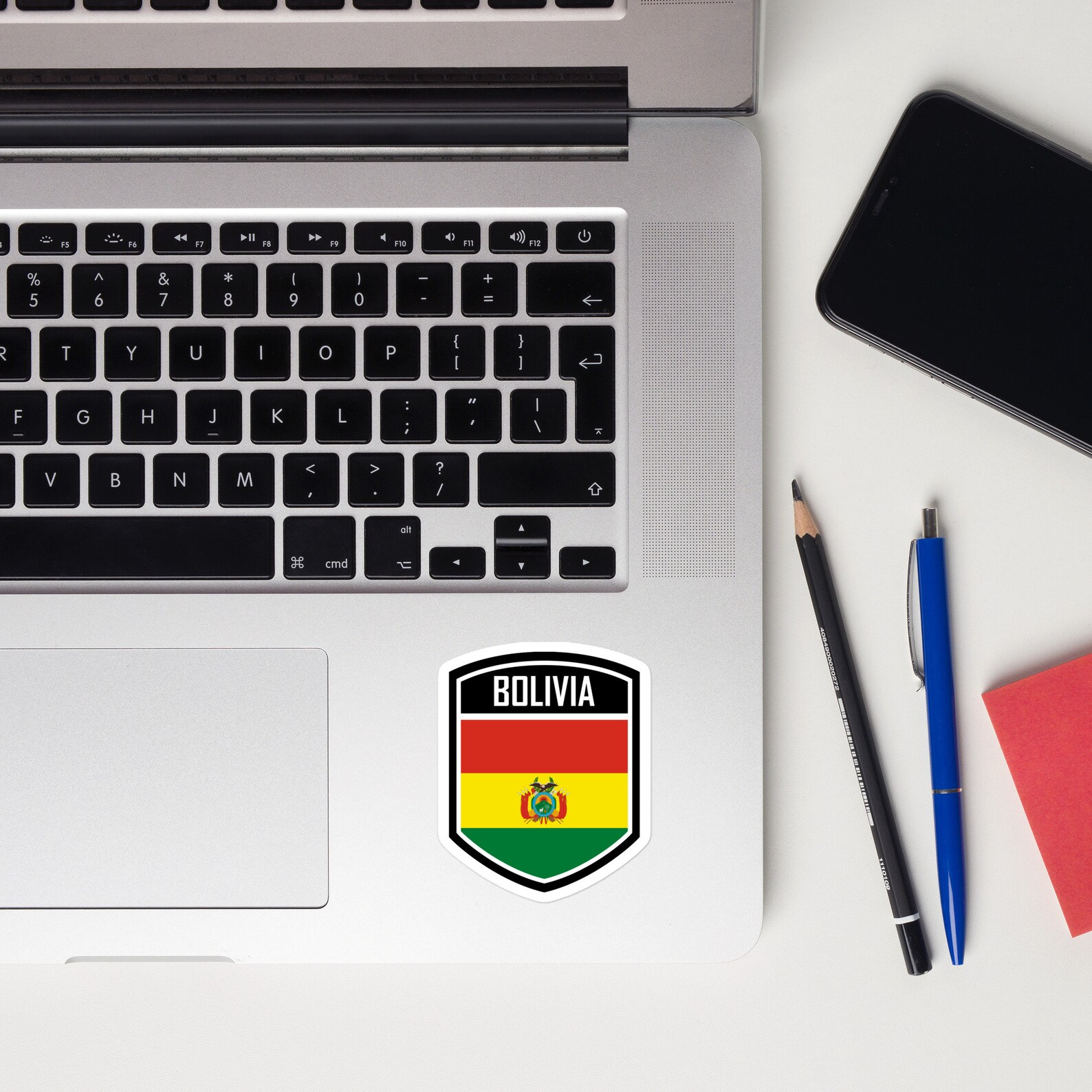 Bolivia Flag Emblem Stickers - Etsy