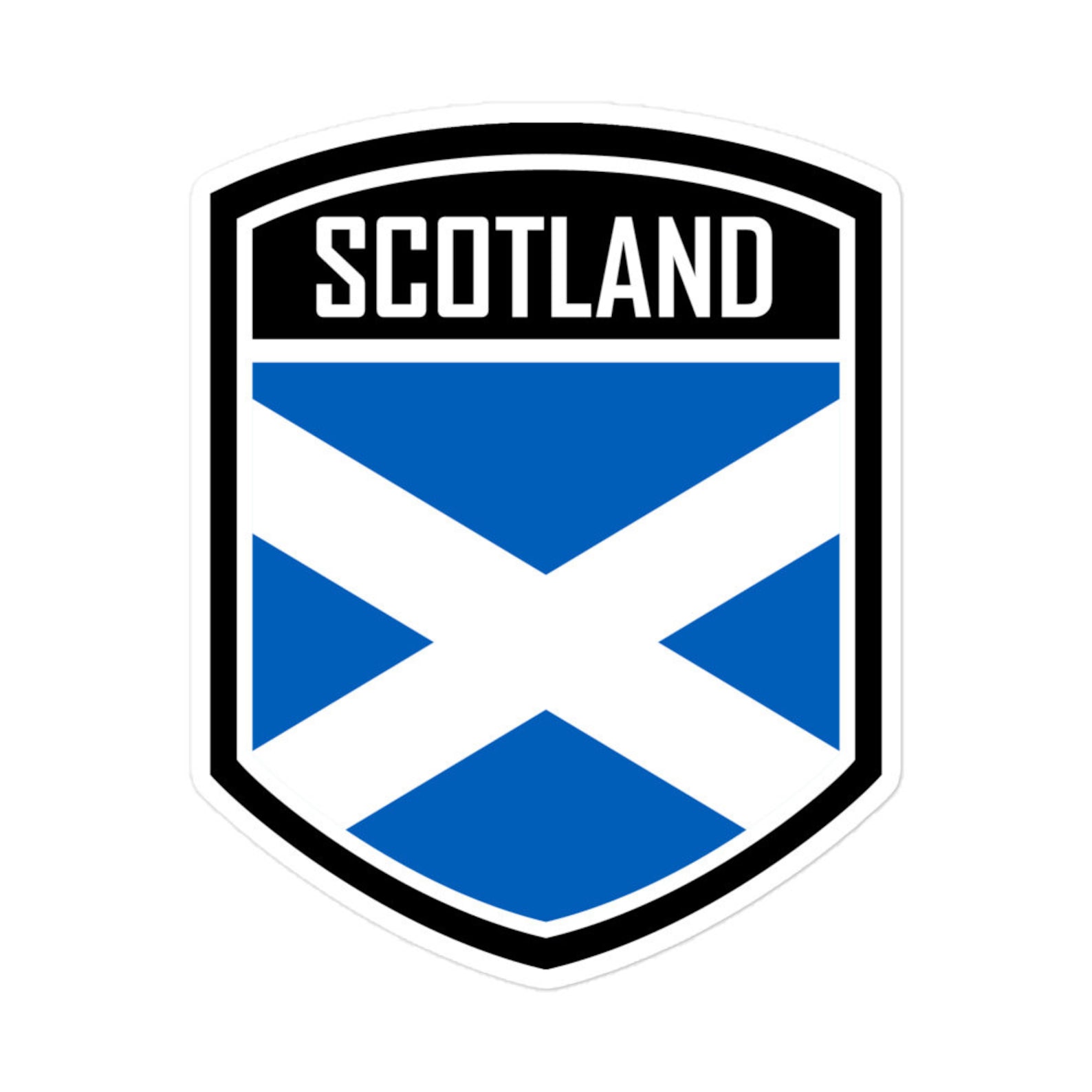 Scotland Flag Emblem Stickers Scottish Pride, Heritage, and Tradition ...