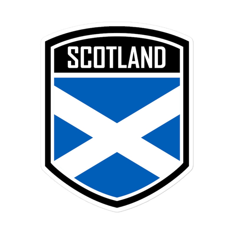 Scotland Flag Emblem Stickers Scottish Pride, Heritage, and Tradition ...