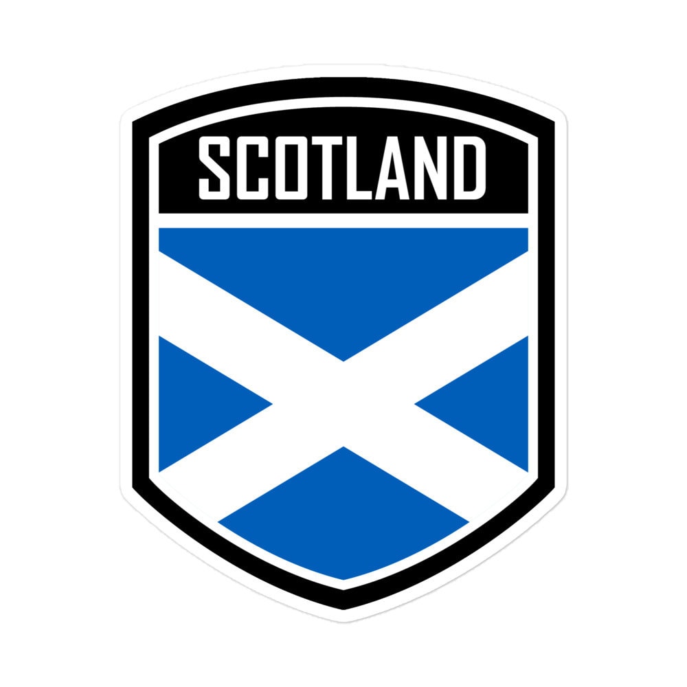 Scotland Flag Emblem Stickers Scottish Pride, Heritage, and Tradition ...