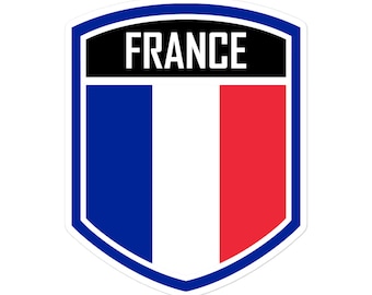 Normandy France Flag Emblem Stickers - Etsy