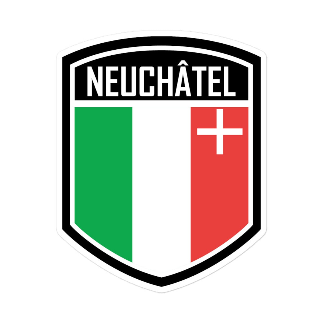 Canton of Neuchâtel Switzerland Flag Emblem Vinyl Stickers - Etsy