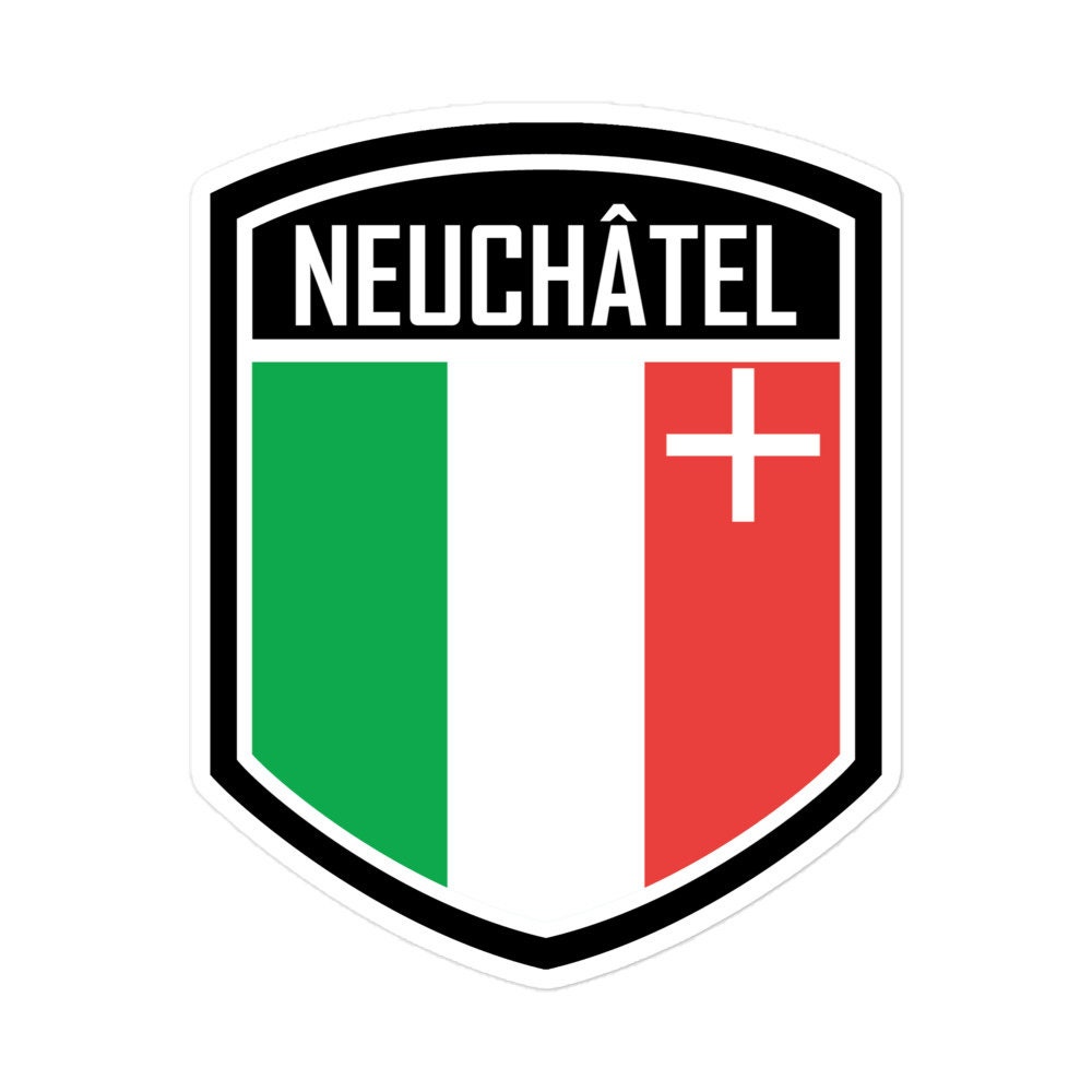 Canton of Neuchâtel Switzerland Flag Emblem Vinyl Stickers - Etsy