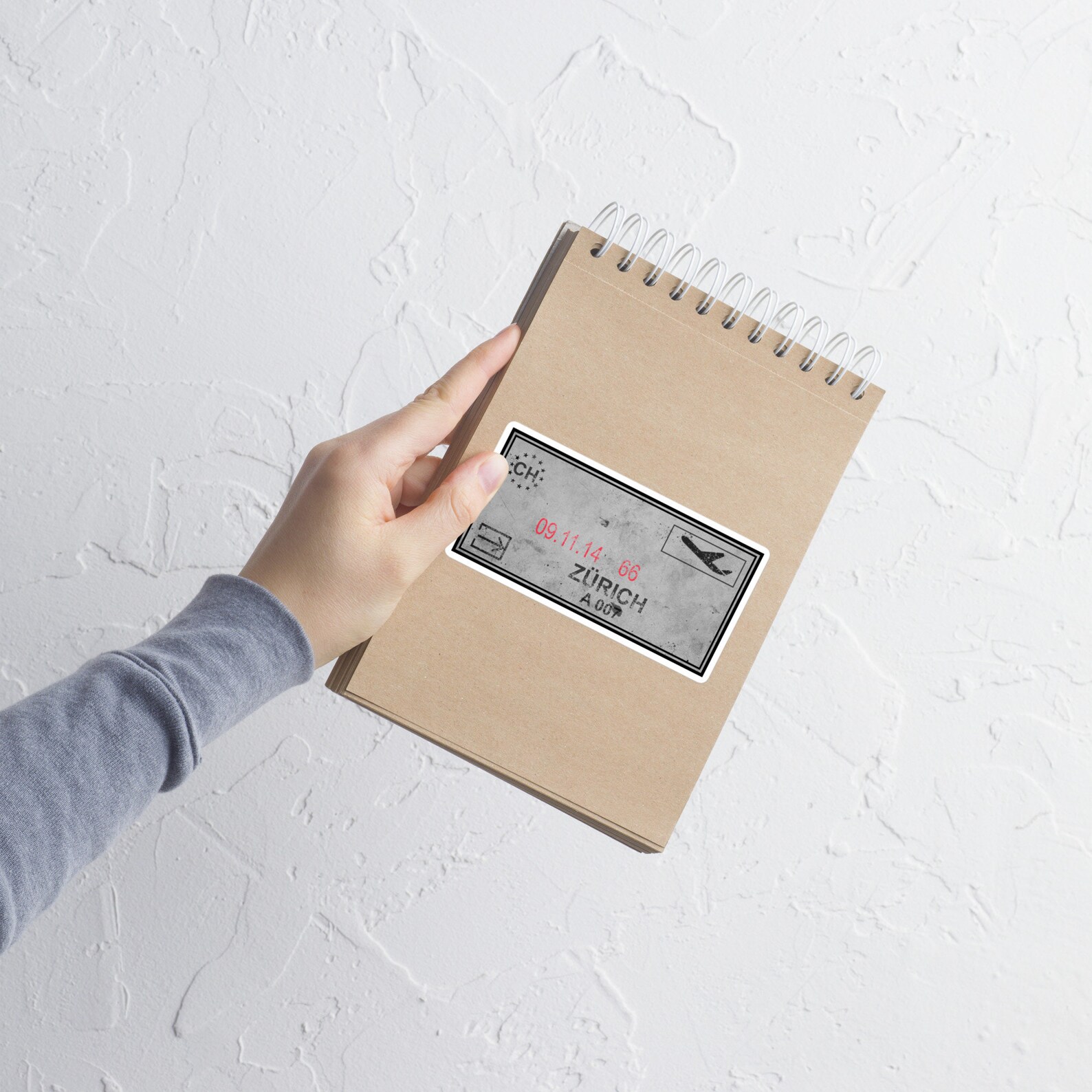 Zurich Switzerland Passport Stamp Stickers - Etsy
