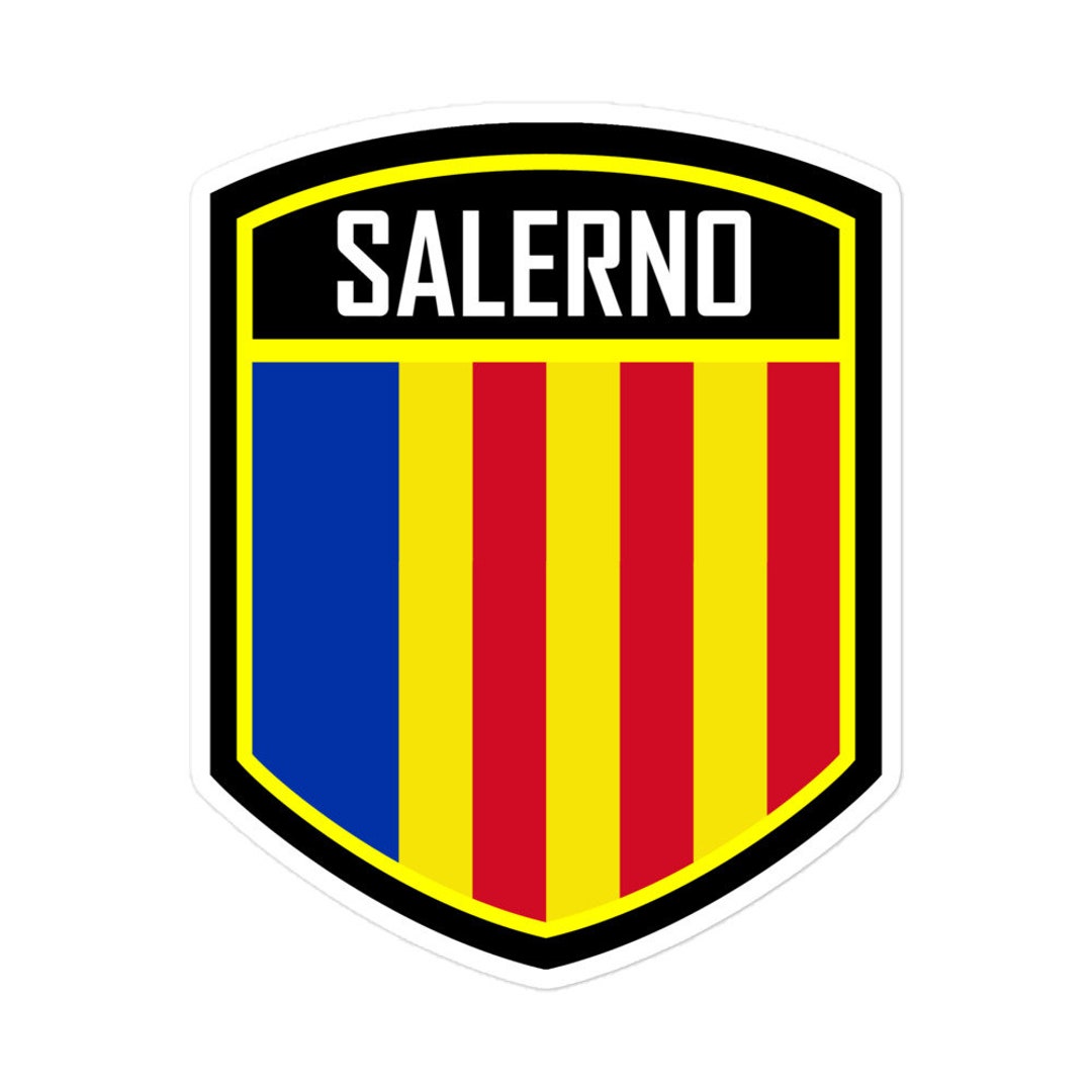 City of Salerno Italy Flag Emblem Sticker - Etsy