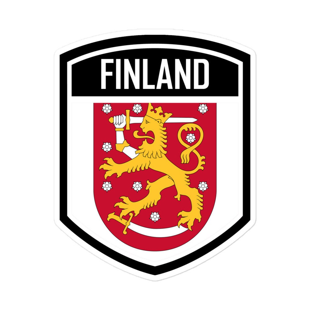 Finland Coat of Arms Emblem Stickers - Etsy