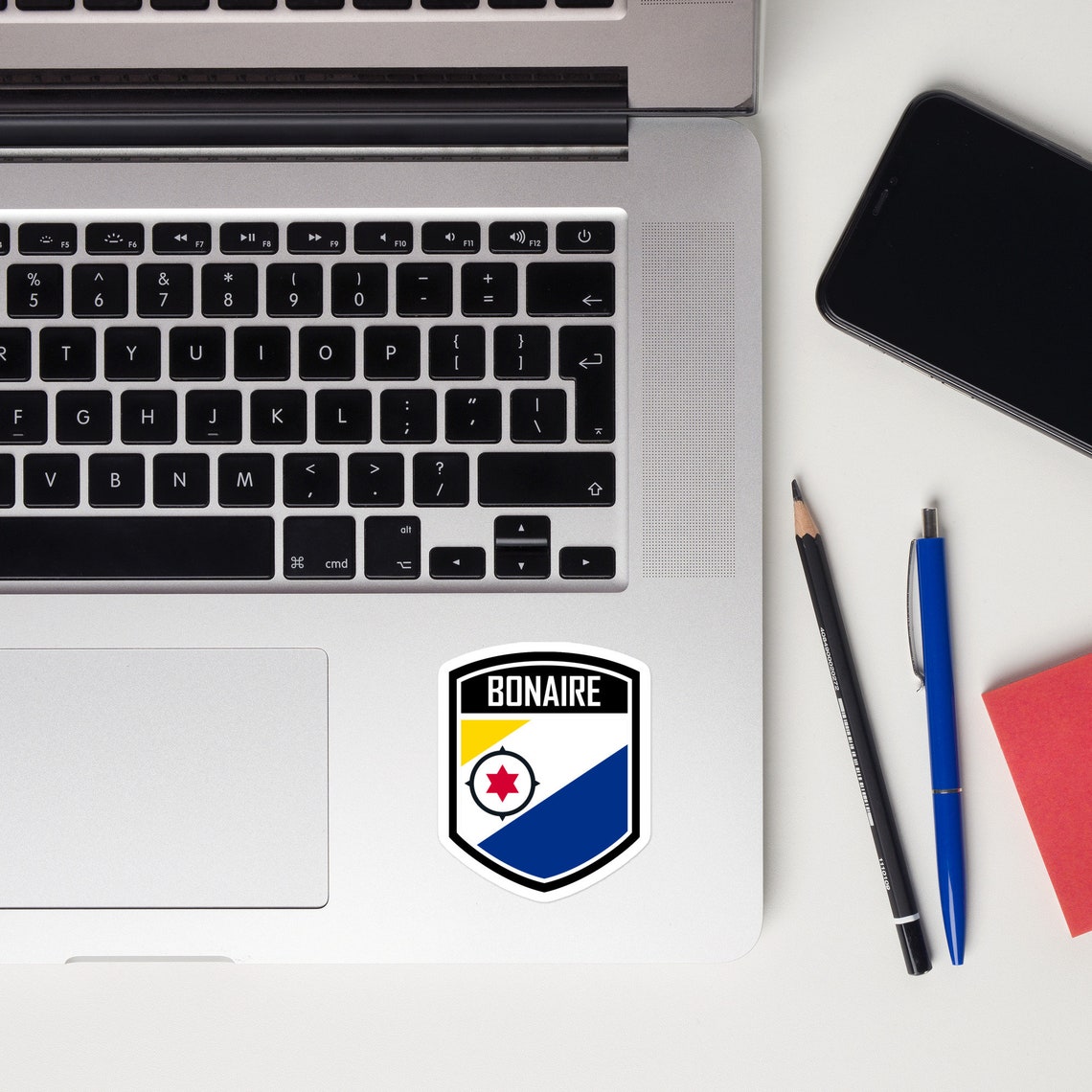 Bonaire Flag Emblem Stickers - Etsy