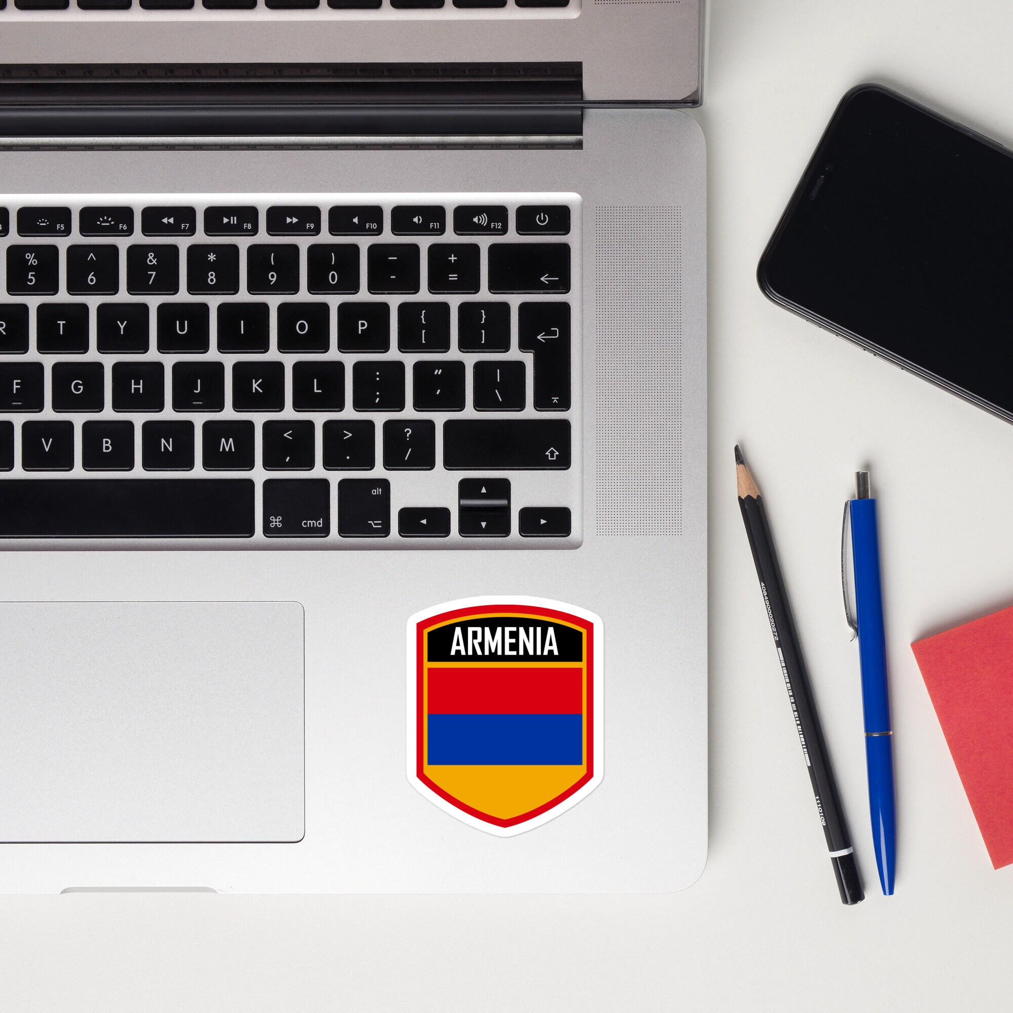 Armenia Flag Emblem Stickers High-quality Vinyl Decals for Cars ...