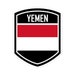 Yemen Flag Emblem Stickers, Durable Vinyl Stickers - Etsy