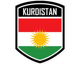 Kurdistan Kurdish Kurd Kurds Kurdish City Art Sticker Stickers Vinyl ...