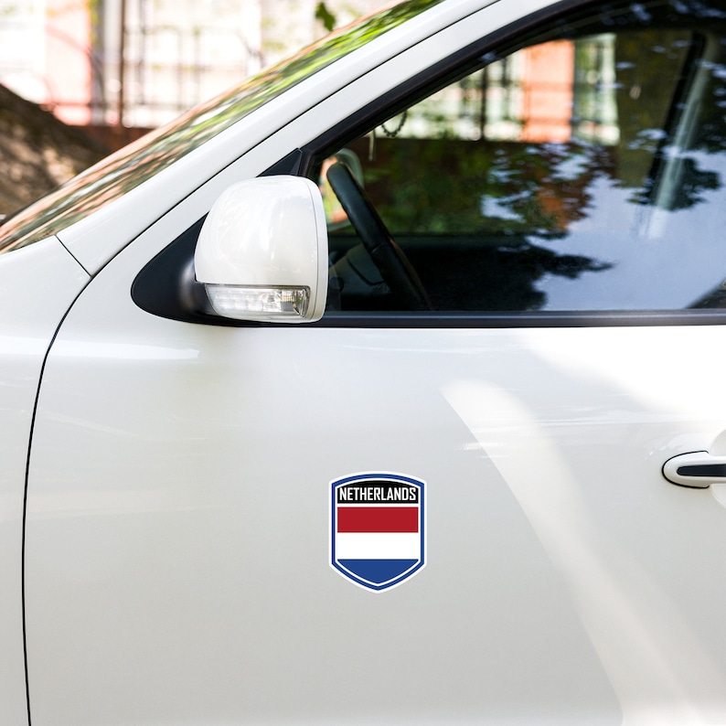 Netherlands Flag Emblem Stickers High-quality Vinyl, Multiple Sizes - Etsy