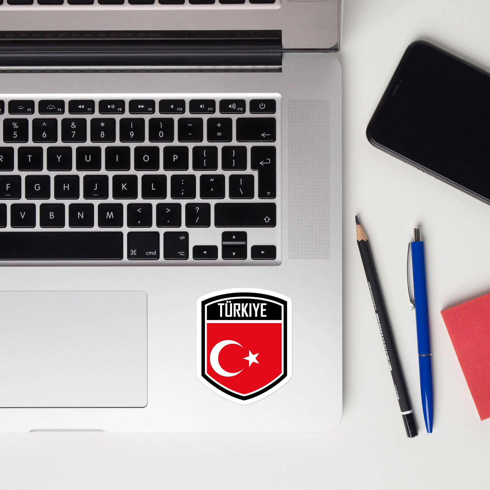 Türkiye Flag Emblem Stickers Show Your Turkish Pride With Style - Etsy