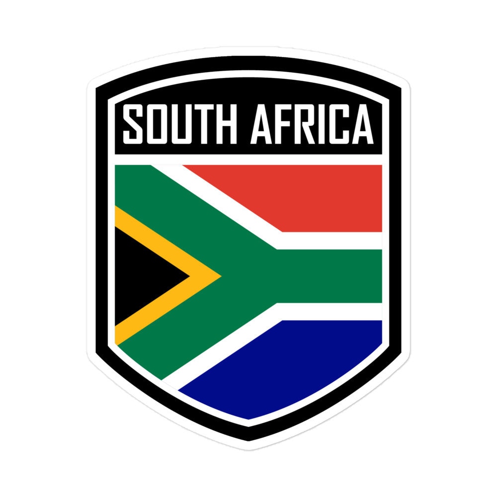 Show Your Pride With High-quality South Africa Flag Emblem Stickers - Etsy