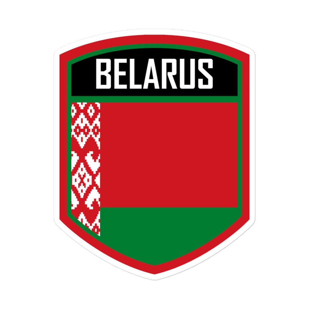 Belarus Flag Emblem Stickers - Etsy